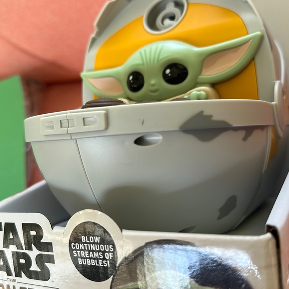 Disney | Toys | New Star Wars Mandalorian No Spill Grogu Bubble Machinr ...